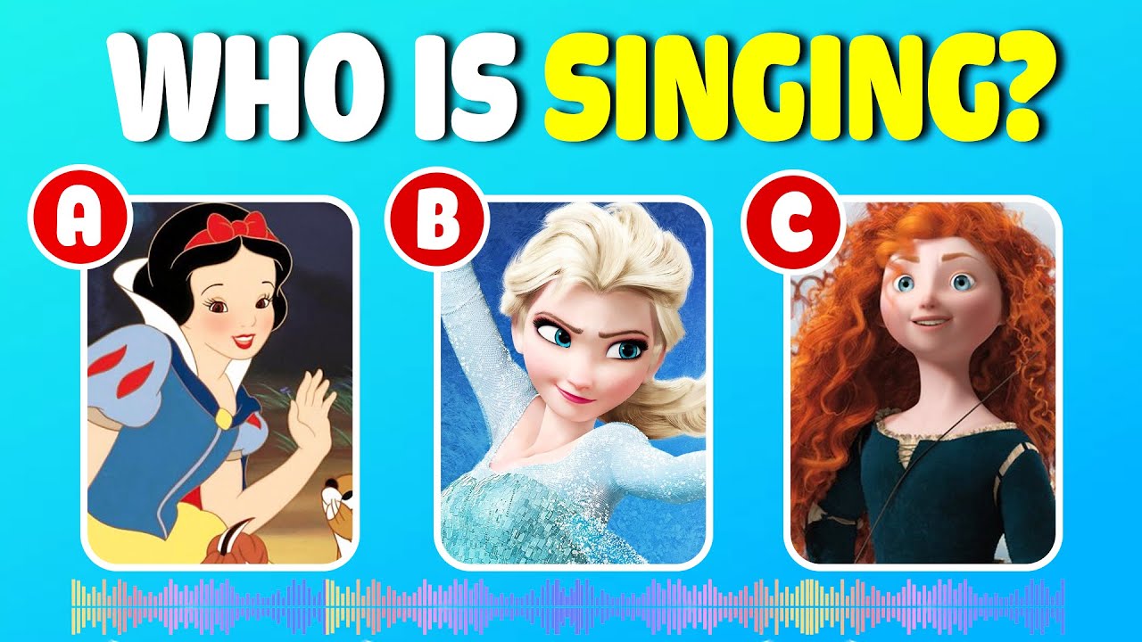 Guess Who S Singing Top 50 Disney Songs Disney Song Quiz Challenge