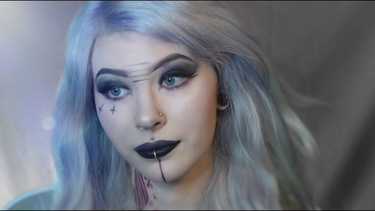 Simple Gothic Makeup Tutorial Youtube