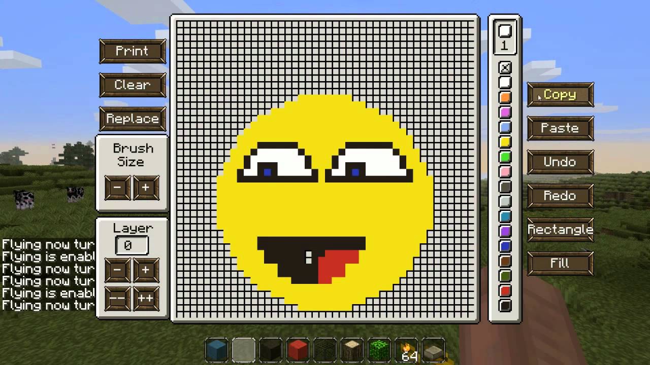 Minecraft Mod Printerblock Youtube