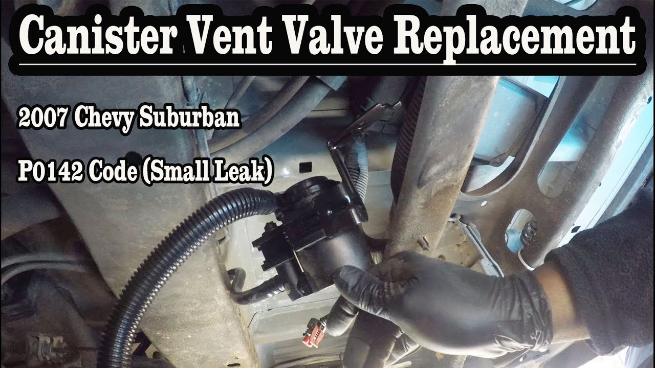 2017 Chevy Silverado Evap Vent Valve Location