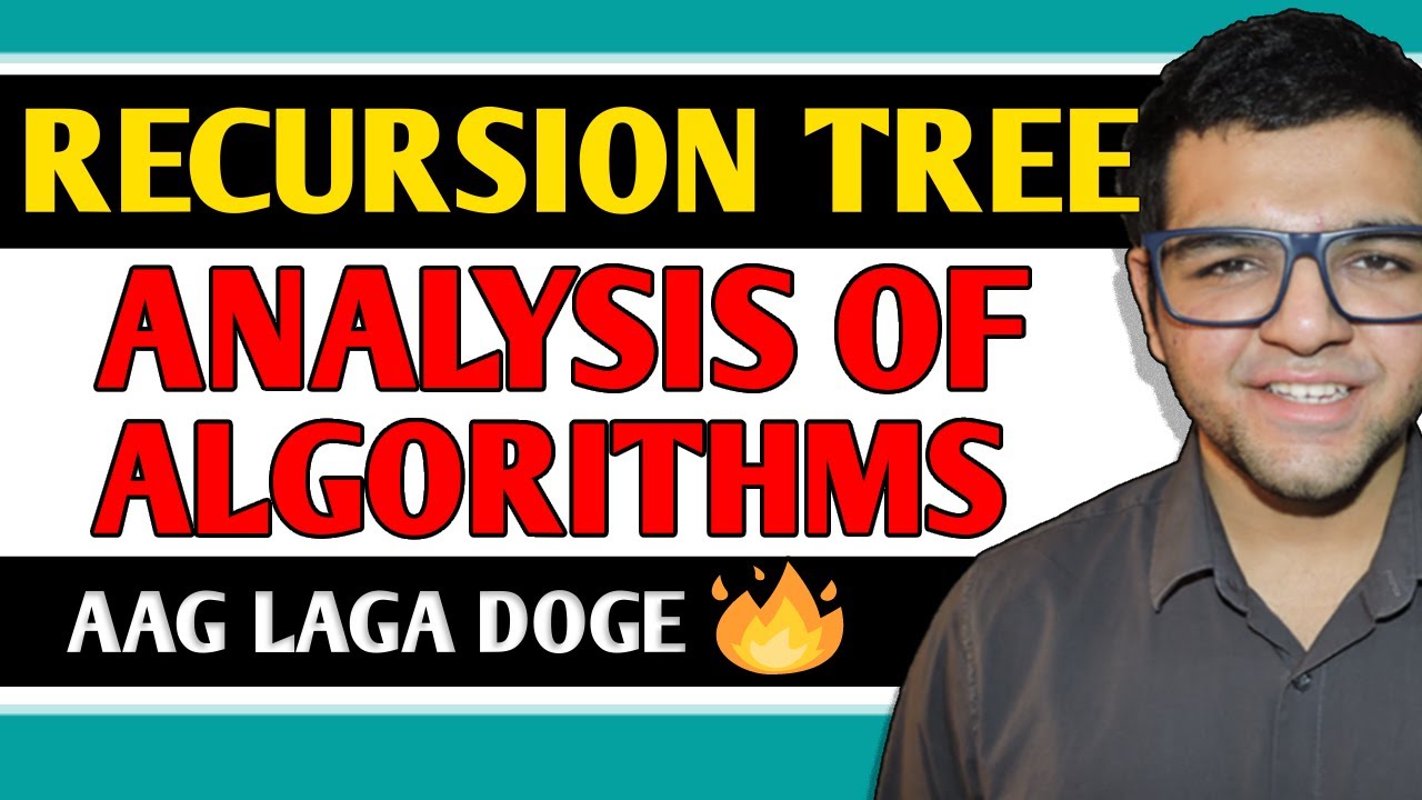 Recursion Tree Method рџ ґ Youtube