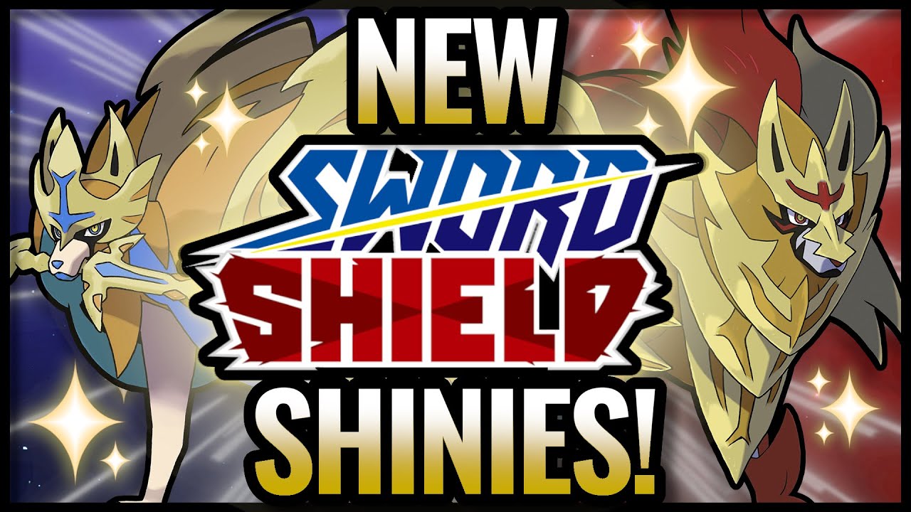 I Made A New Shiny For Every Sword And Shield Pokémon Youtube