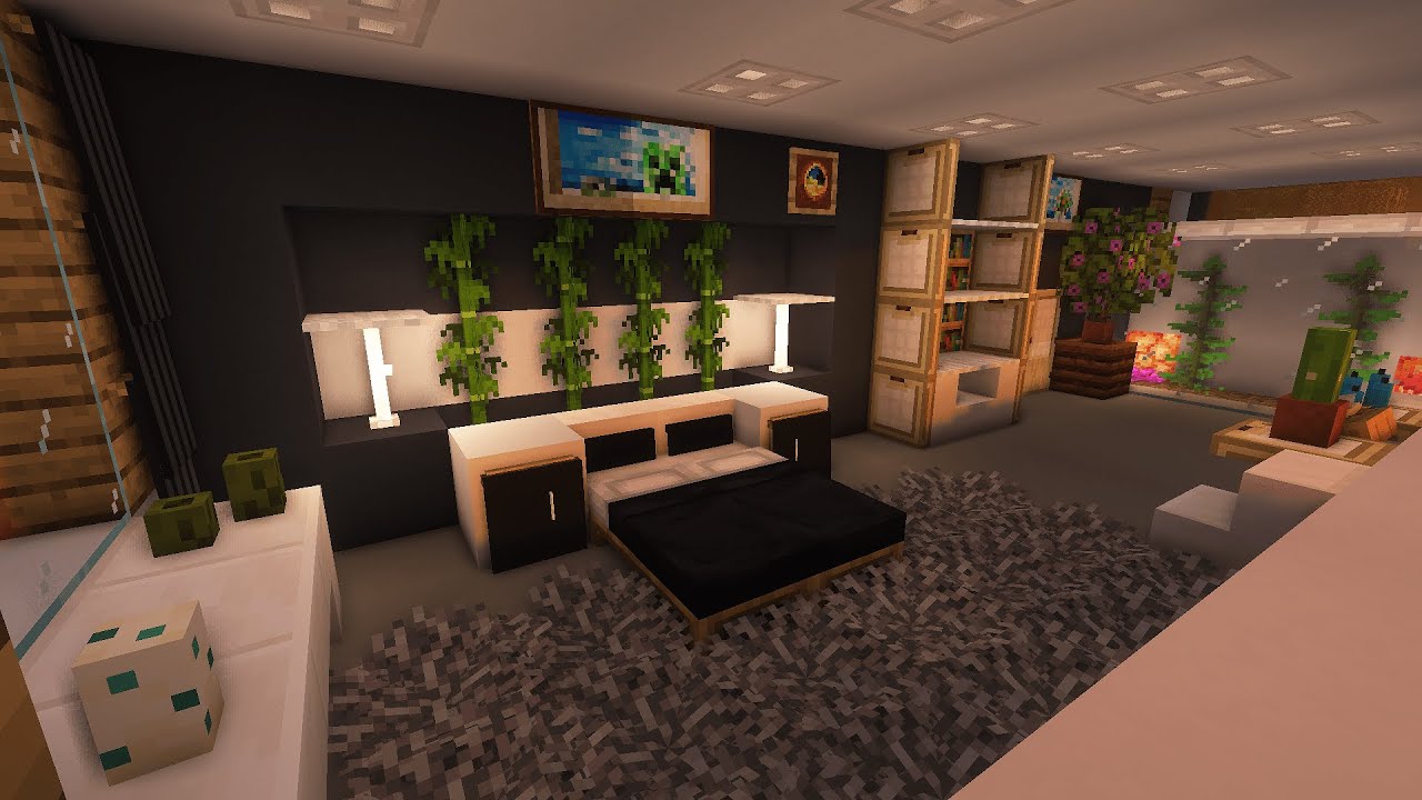 Minecraft Modern Bedroom Build Tutorial Design Ideas And Tips For Your