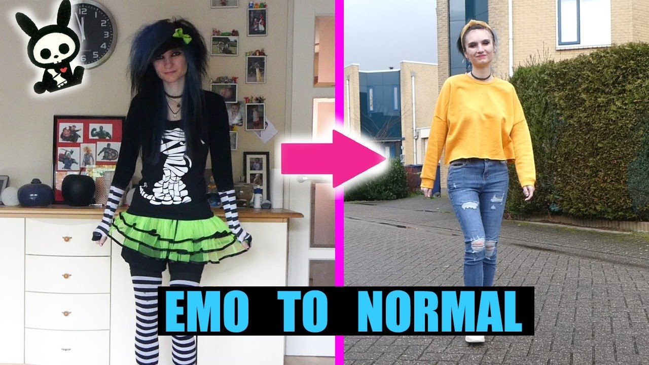 Emo To Normal Transformation Youtube