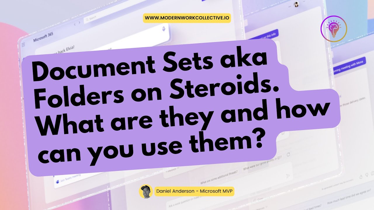 Sharepoint Document Sets Module 1 Youtube