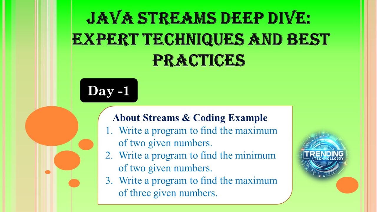 Java Streams Tutorial Complete Guide From Beginner To Pro Day 1