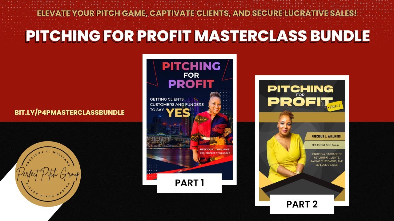 Pitching For Profit Masterclass Youtube