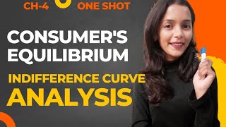 Indifference Curve Consumer Equilibrium Class 11 Chapter 2