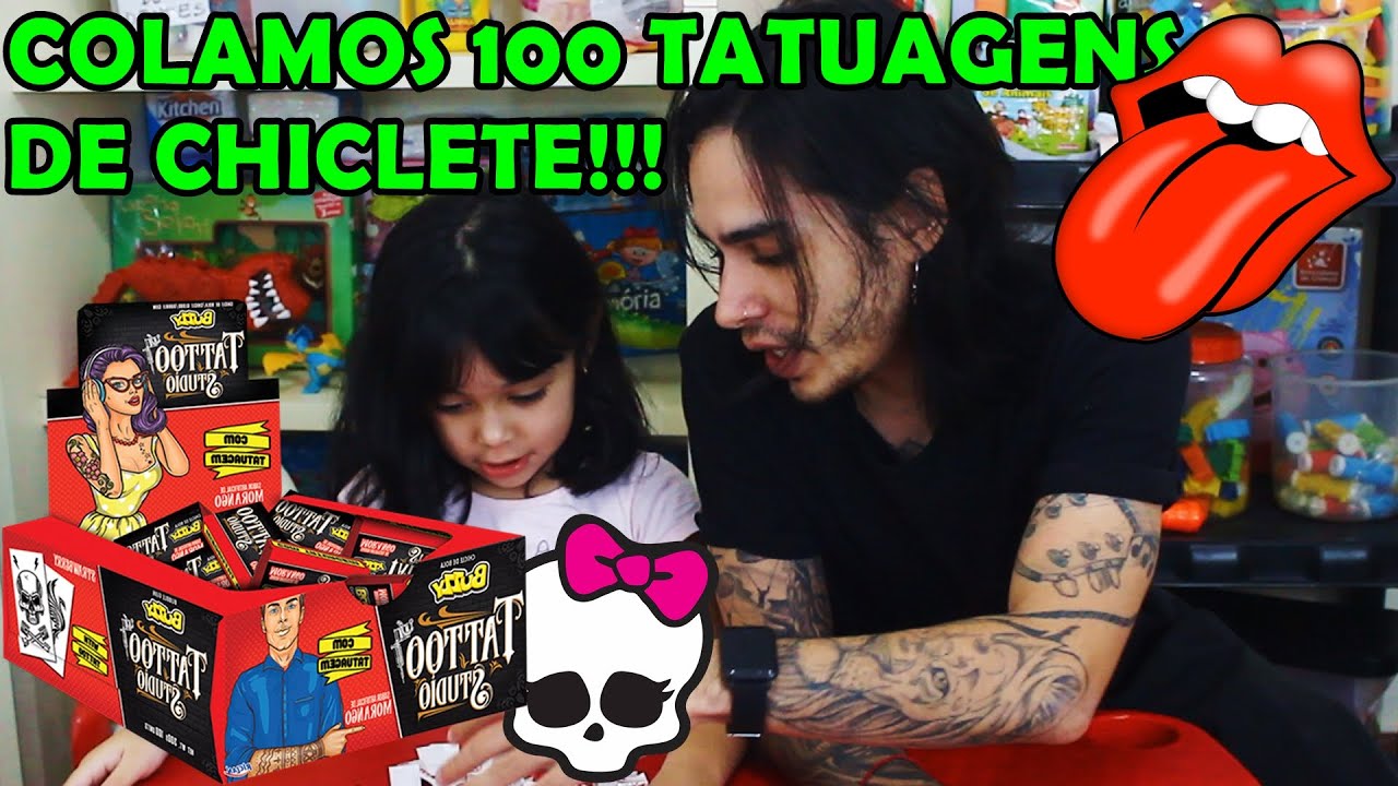 Tatuagem De Chiclete Faz Mal Retoedu