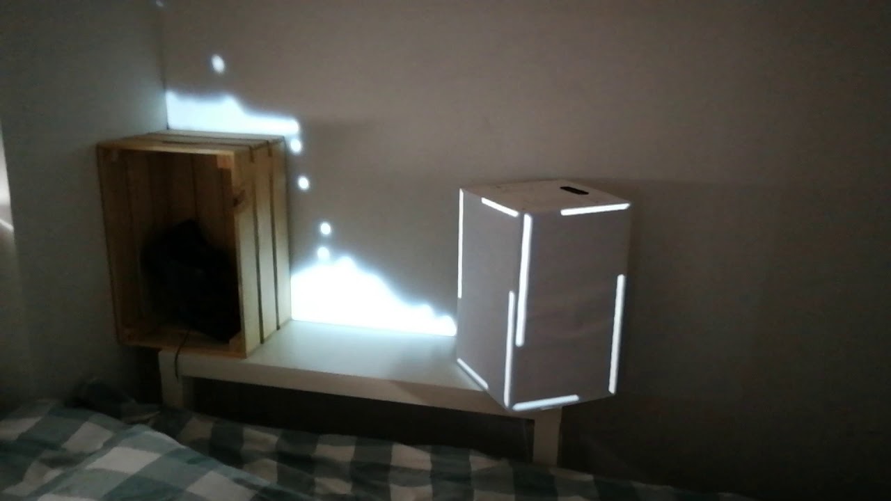 Openframeworks Bedroom Projection Mapping Youtube