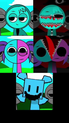 Incredibox Sprunki Zip Normal Vs Horror Semihemi Normal Vs Horror New