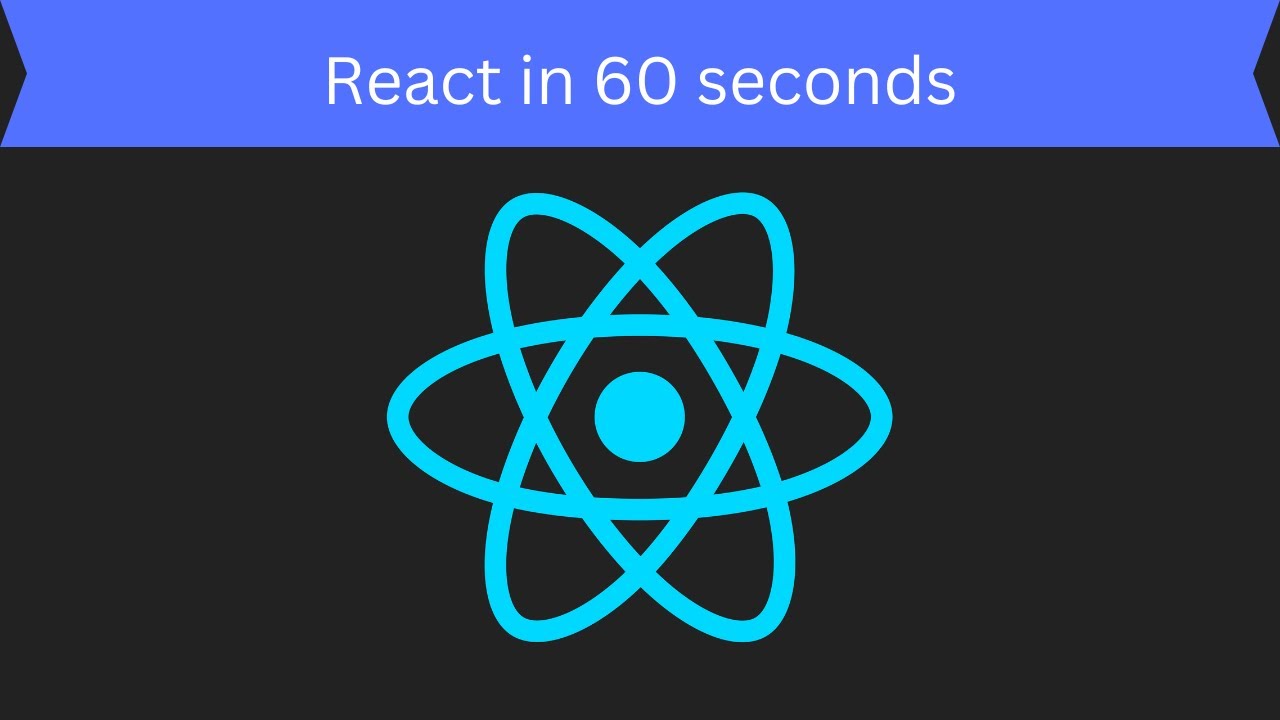 React In 60 Seconds A Quick And Easy Introduction To Reactjs Shorts