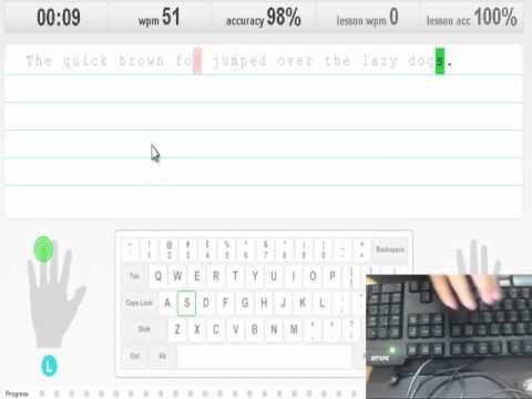 Typing Web Youtube