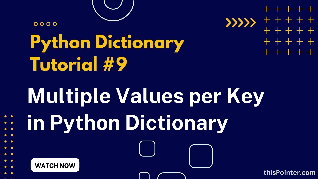 Exploring The Multi Key Dictionary In Python A Comprehensive Guide