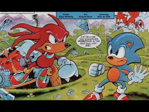 Sonic Vs Knuckles Second Encounter Full Fight Youtube