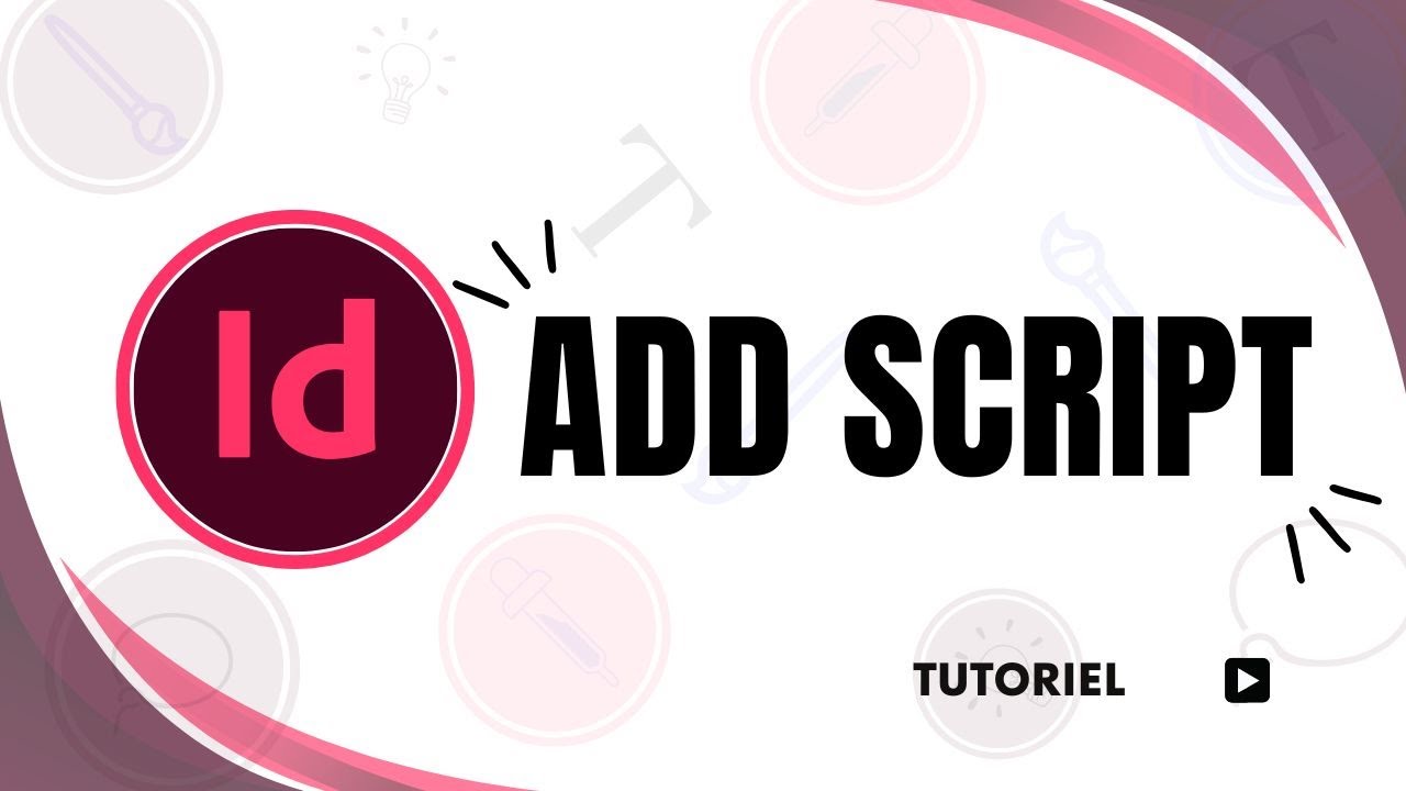How To Add Script To Indesign Youtube