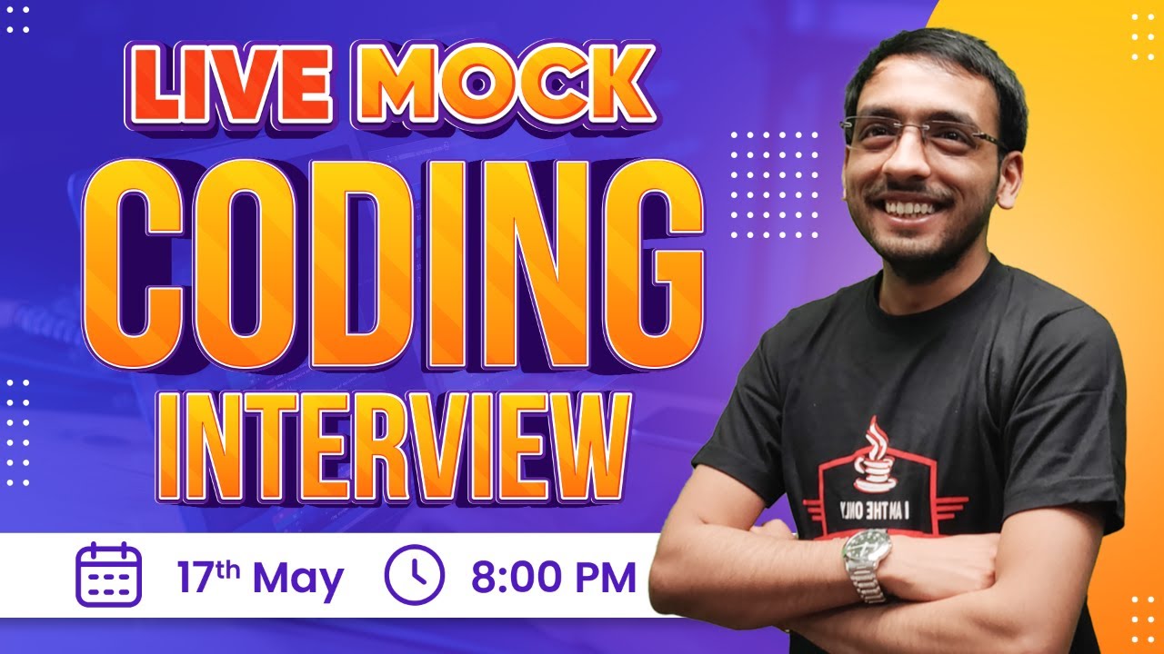 Live Mock Coding Interview Youtube