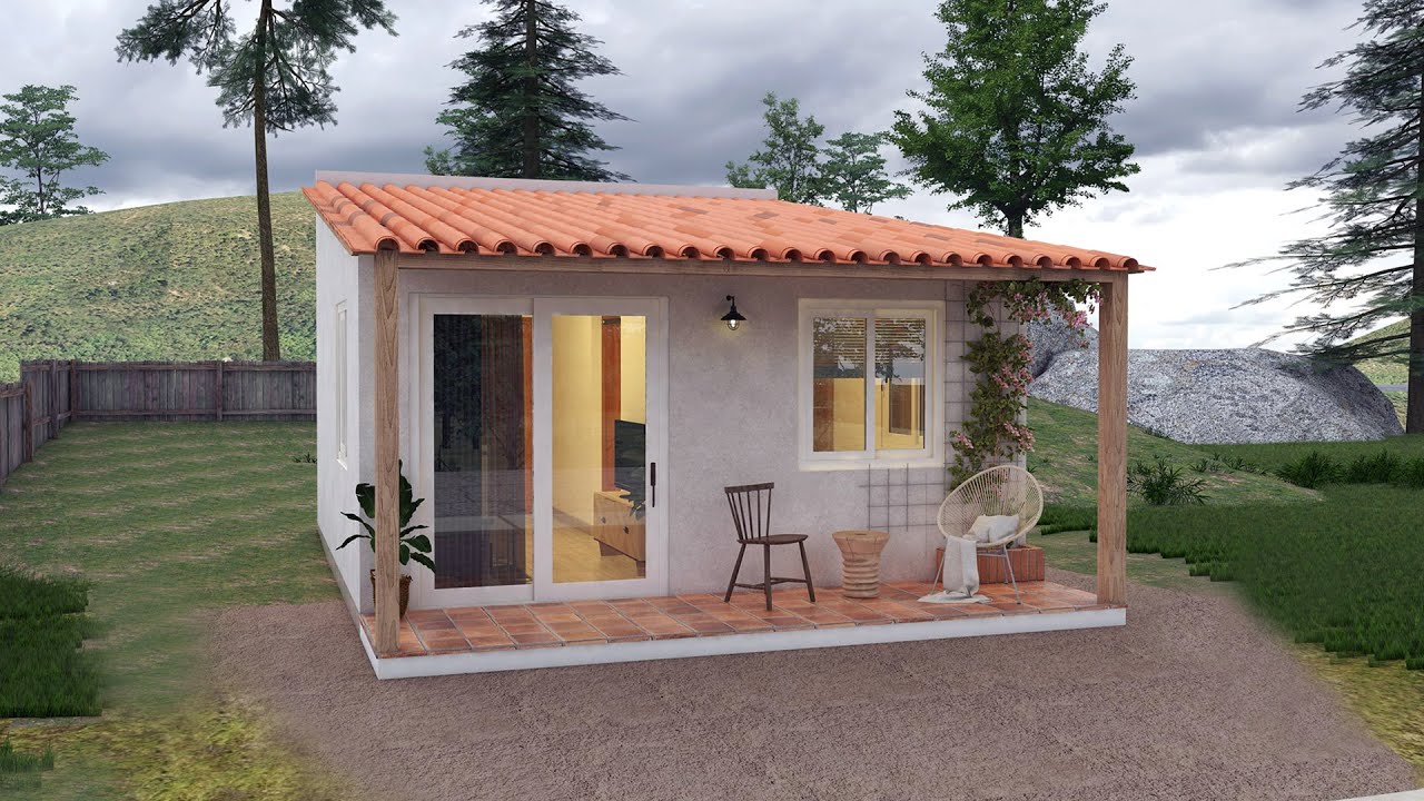 Small House Design 5 X 5 Meters 25 Sqm Youtube