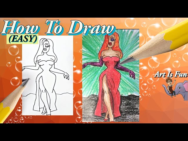 How To Draw Jessica Rabbit Face