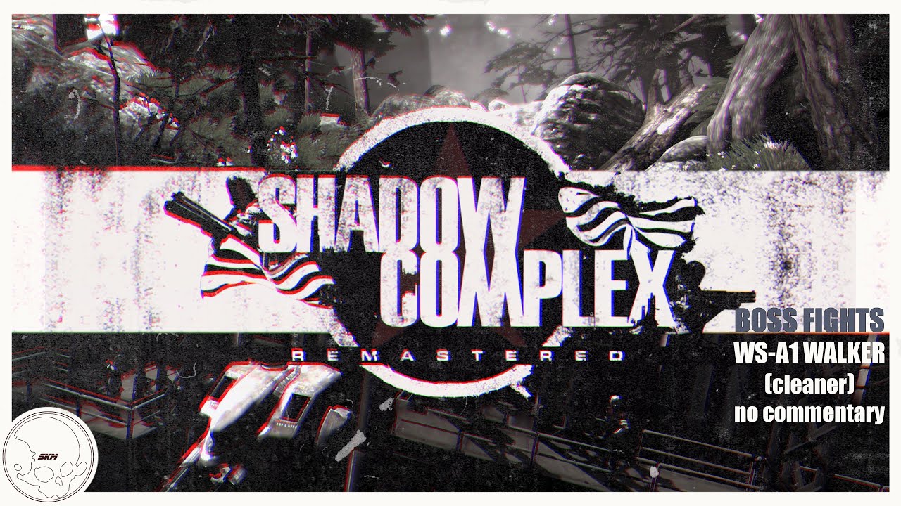 Shadow Complex Boss Fights Wsa1 Walker Cleaner Youtube