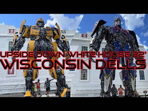 Upside Down White House 22 Wisconsin Dells Youtube