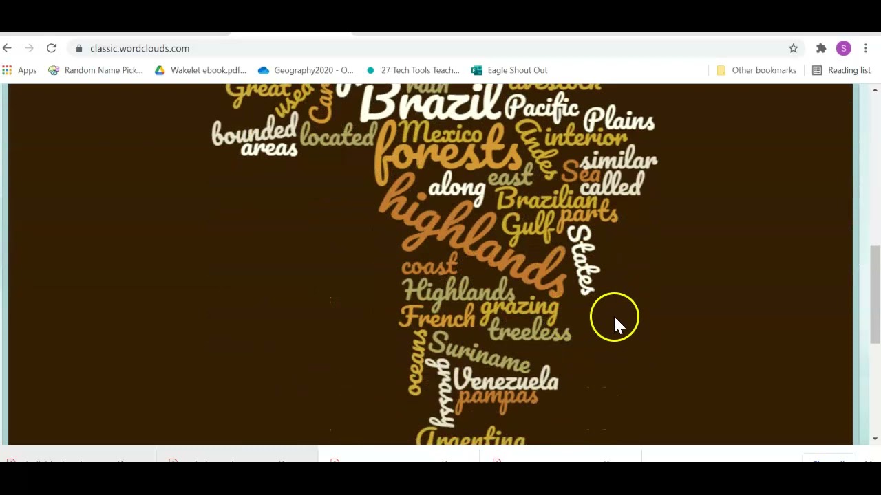 Using Wordcloud Youtube