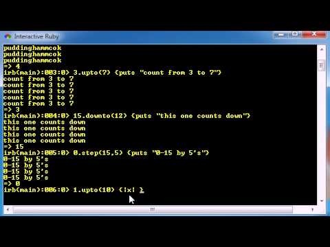Ruby Programming Tutorial 18 Extracting The Value From Loops Youtube