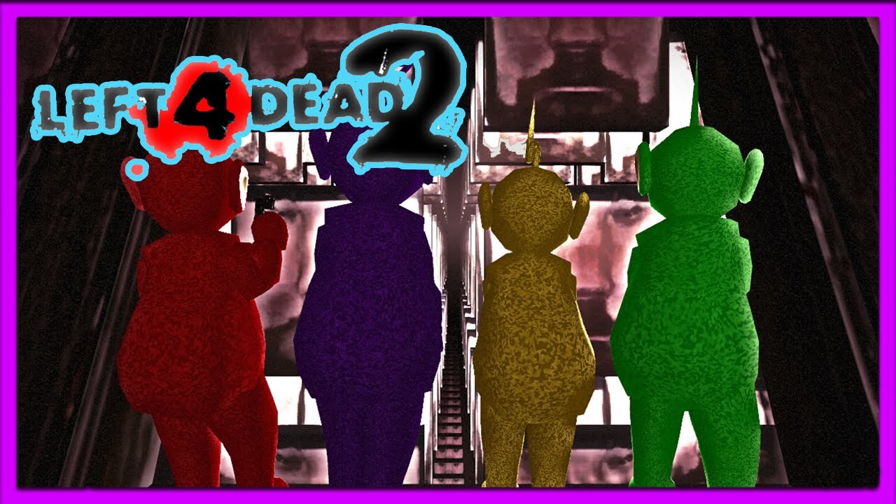Left 4 Dead 2 Glubtastic 4 Teletubbies Vs Teletubbies Mod Youtube