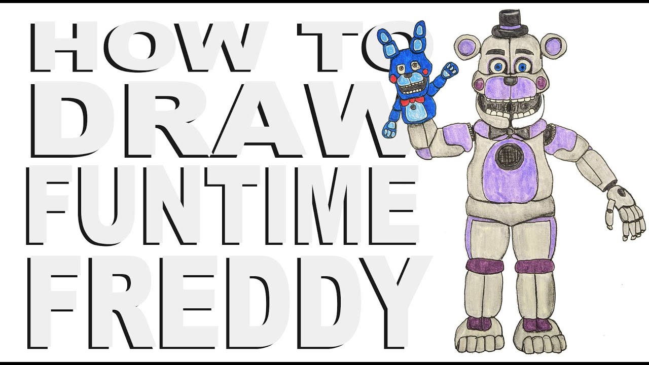 How To Draw Funtime Freddy Fnaf Sister Location 42 Off