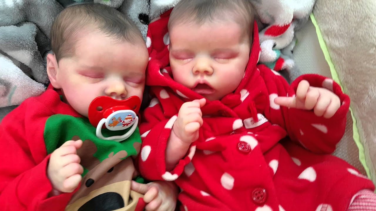 Christmas Reborn Twin Baby Cuteness Ootd Youtube