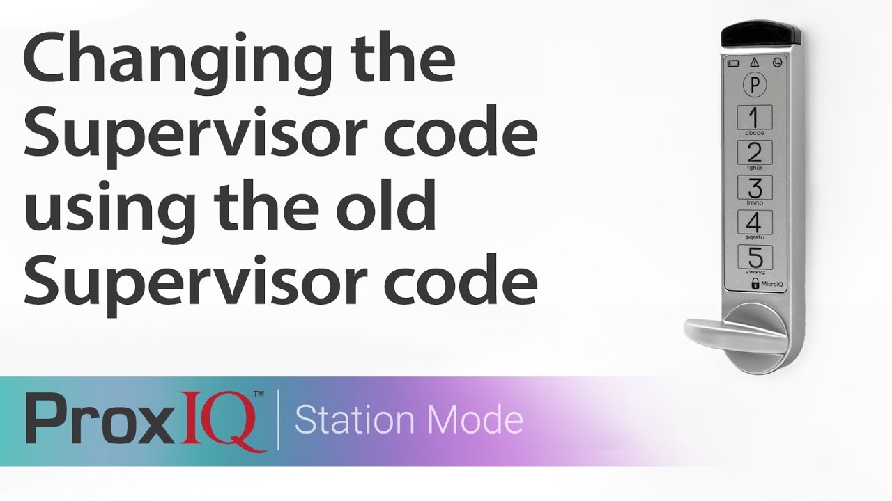 Changing The Supervisor Code Youtube