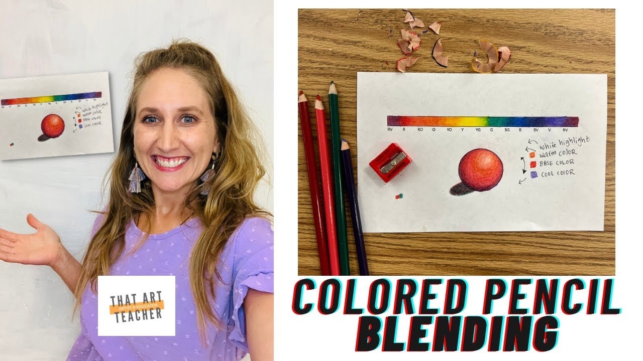 Colored Pencil Blending Pencil At Marcus Glennie Blog