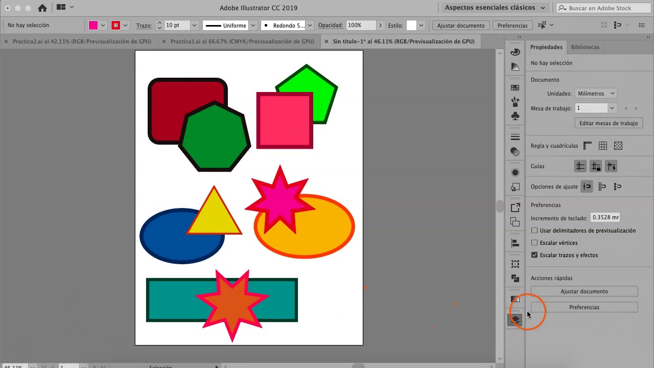 Práctica 2 Illustrator Youtube