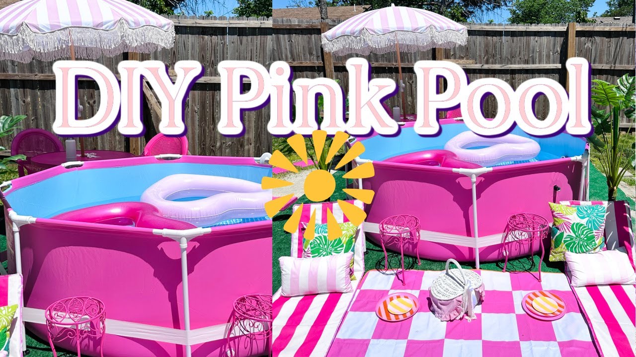 тшая пёятч New Diy Summer Pink Party Pool Outdoor Patio Fun тшая п ёятч Olivia S