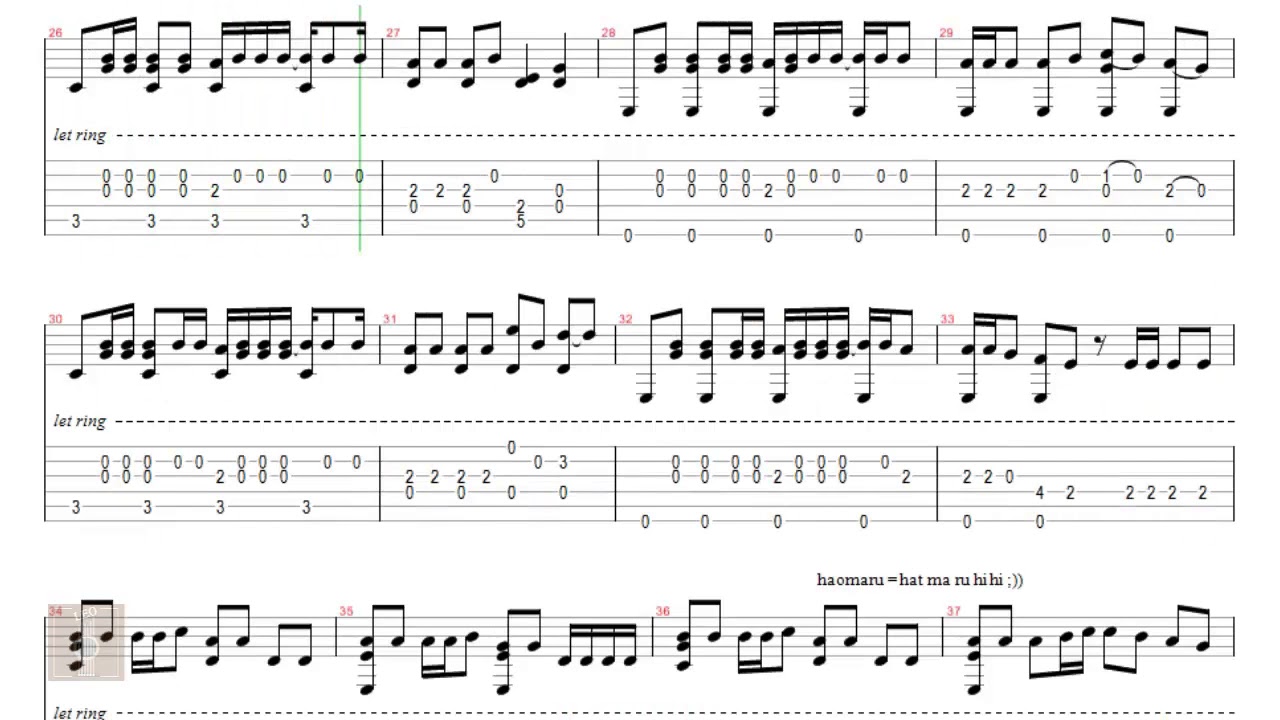 Haru Haru Guitar Huỳnh Khoa Haru Haru 하루하루 Guitar Solo