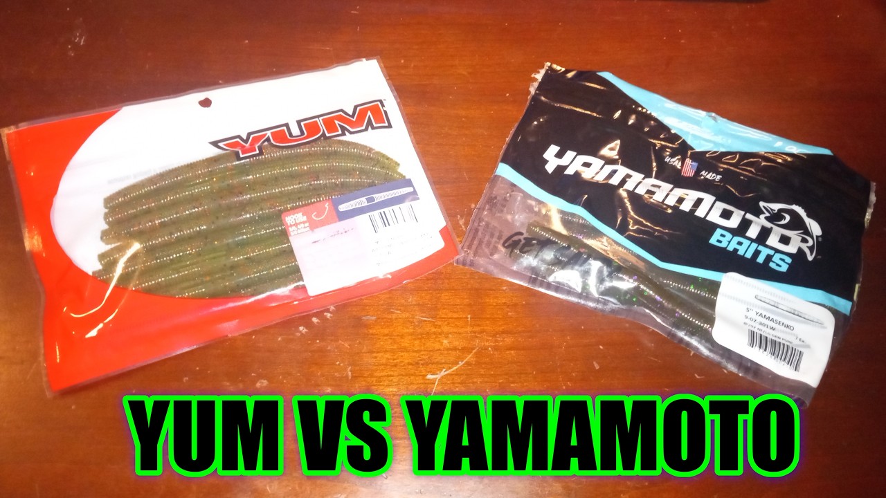 Senko Vs Dinger Fishing Showdown Yum Vs Yam Youtube