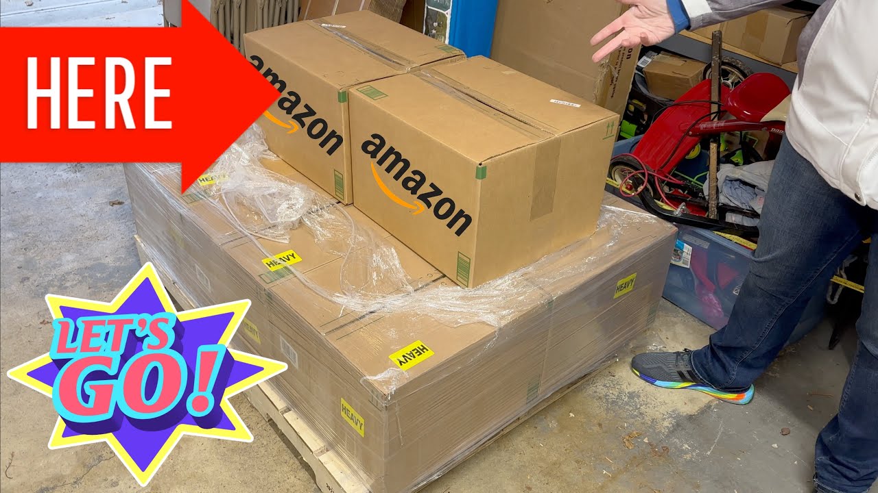 Amazon Customer Returns Box From Pallet Unboxing Youtube