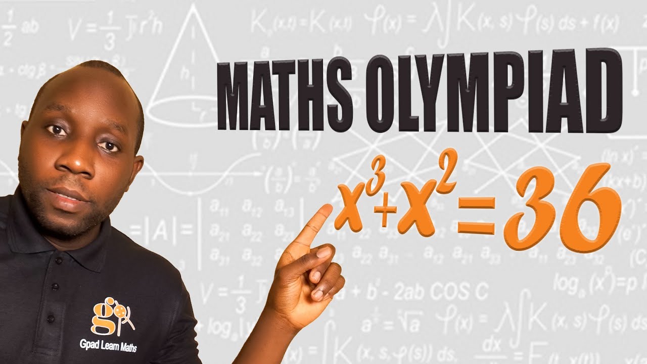 Solving Olympiad Question Involving Algebra Youtube