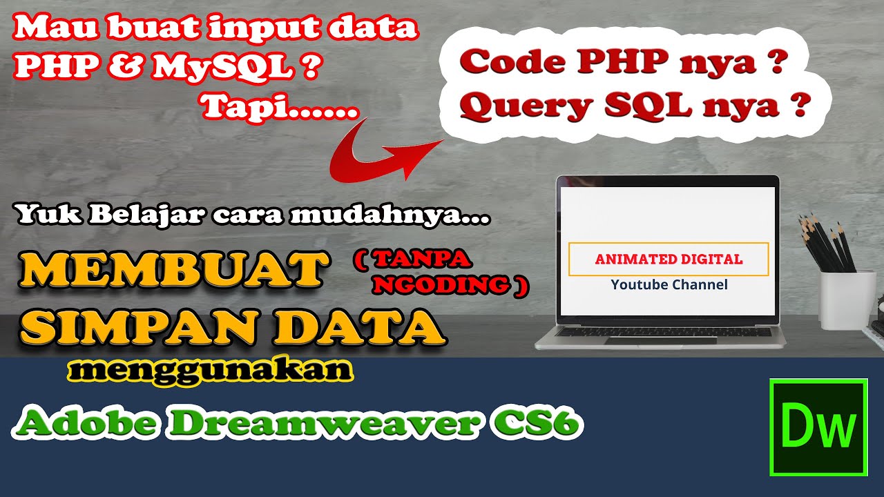 Tutorial Input Data Php Mysql Youtube