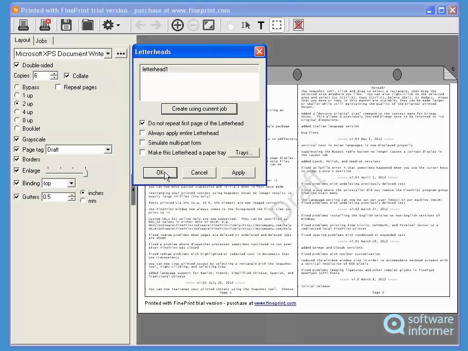 Fineprint Quick Demo Youtube