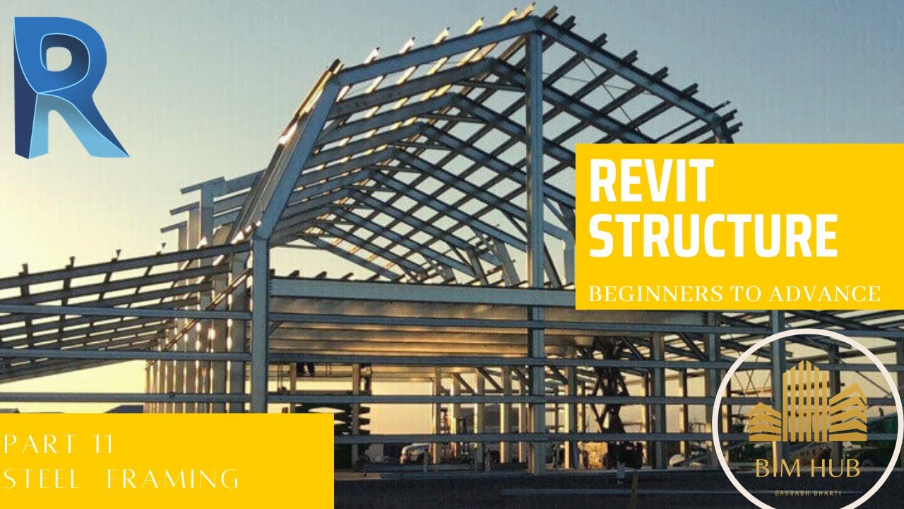 Revit Structure Tutorial Part 11 Steel Framing Beginner To
