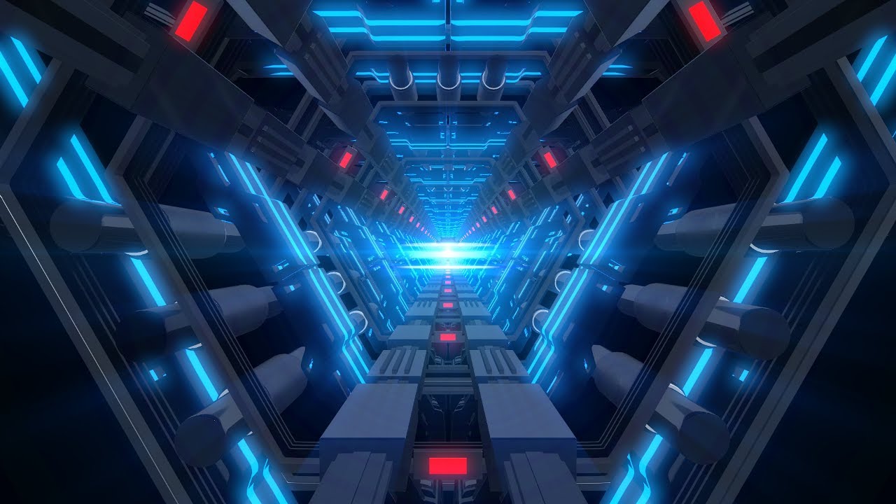Free Vj Clip Blue Mech Youtube