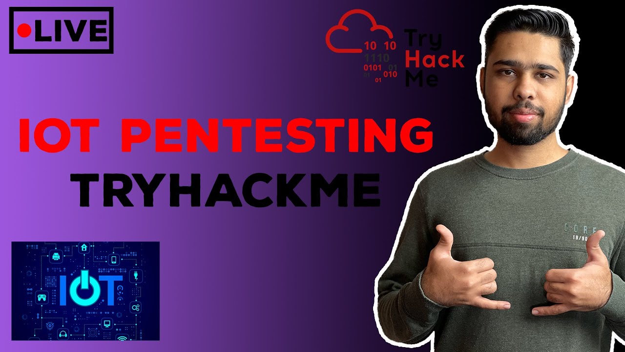 Live Intro To Iot Pentesting Tryhackme Youtube
