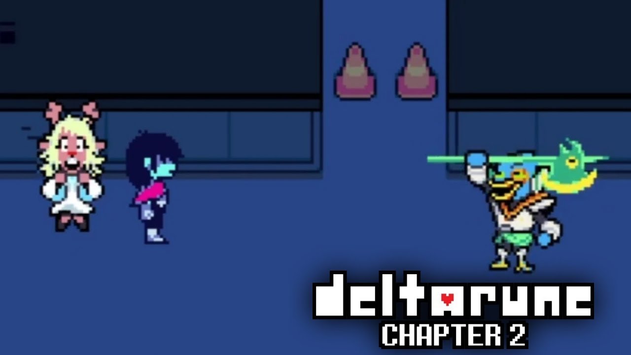 Deltarune Chapter 2 Berdly Battle Youtube