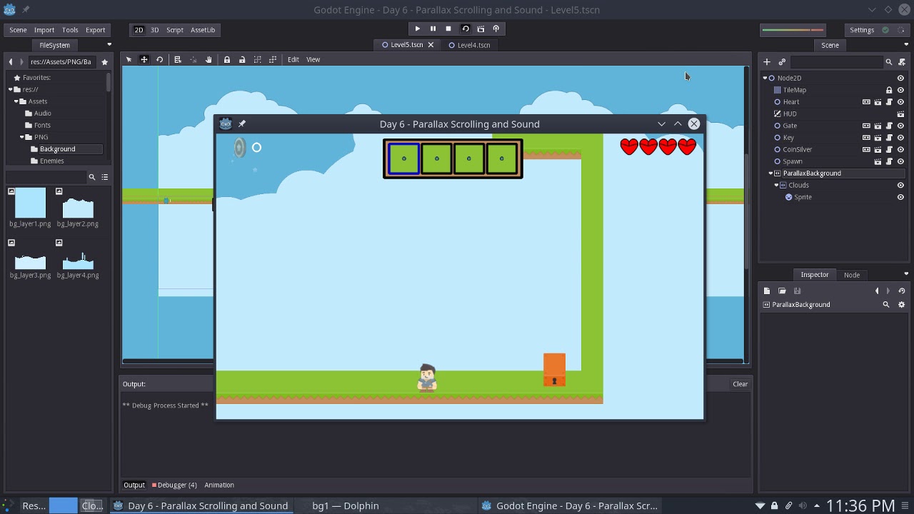 Godot Parallax Background Youtube