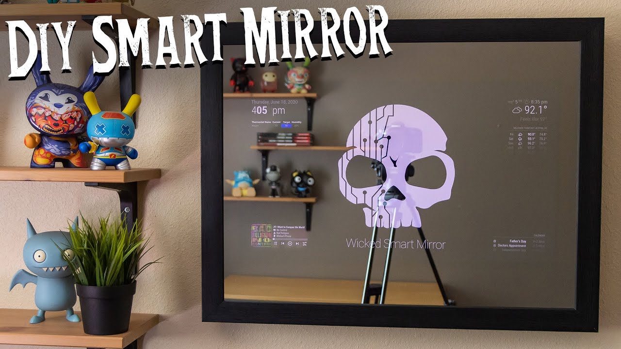How To Make A Diy Smart Mirror Youtube