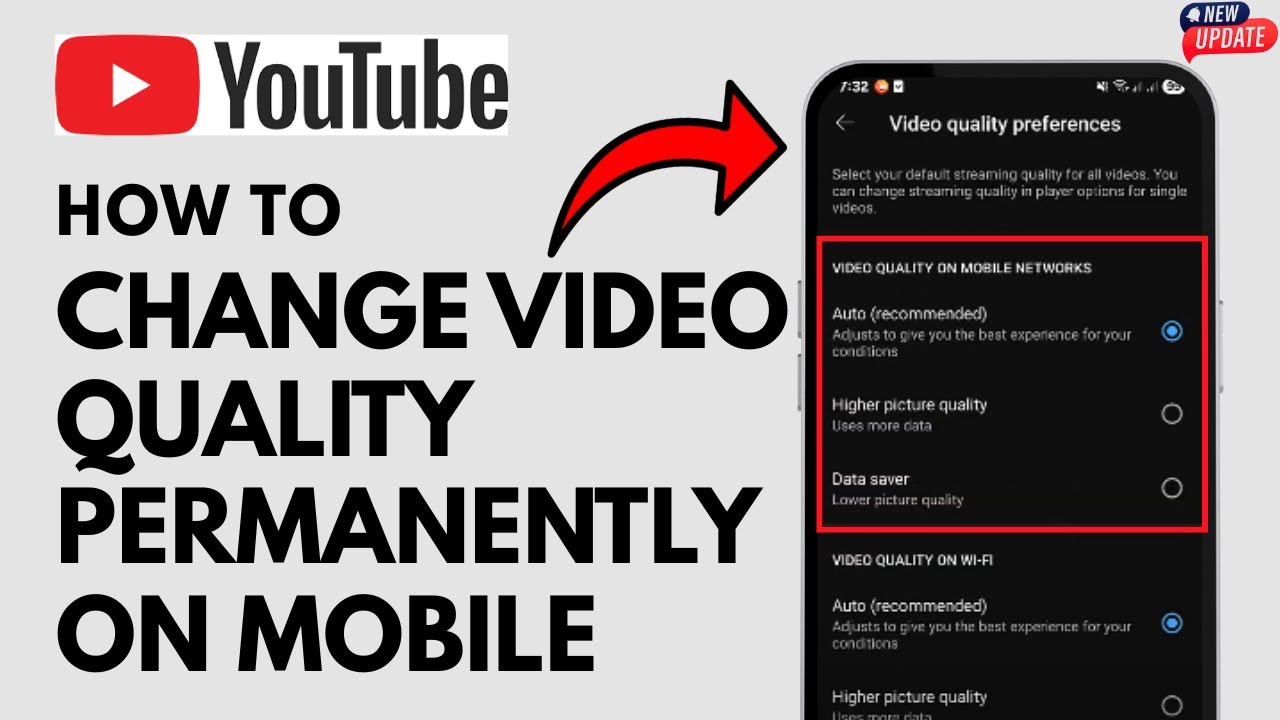 How To Change Youtube Video Quality Permanently On Mobile Youtube