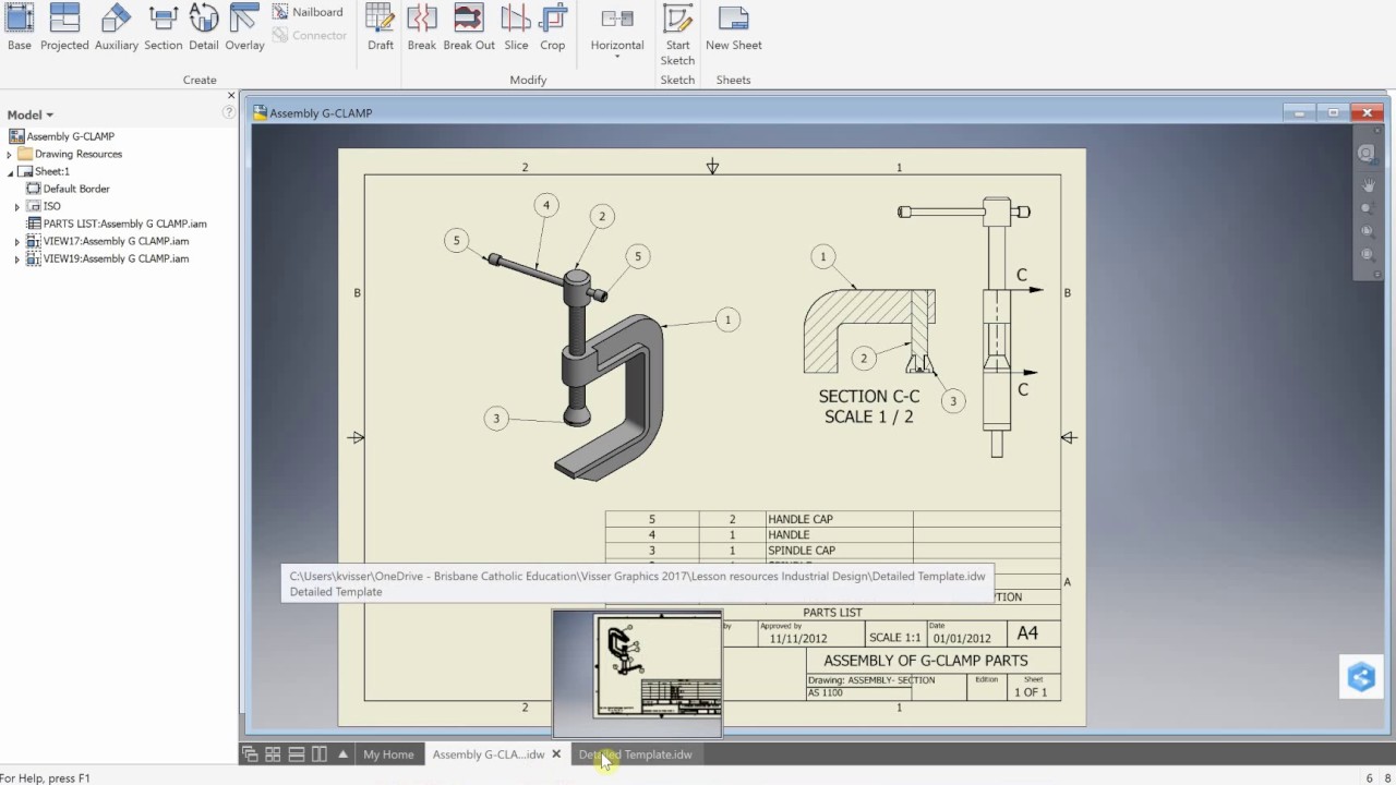 How To Make Assembly Drawing In Inventor At Elnora Hagy Blog
