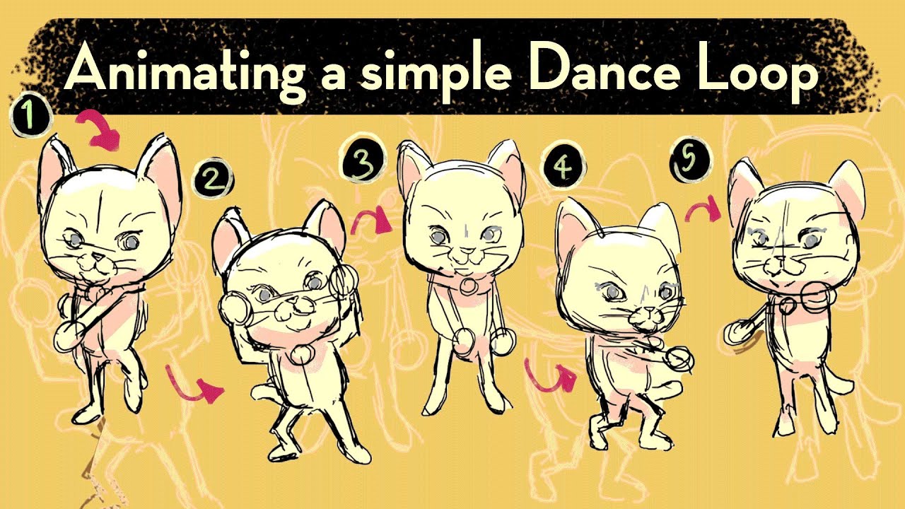Animating A Simple Dance Loop For A 2d Character Youtube