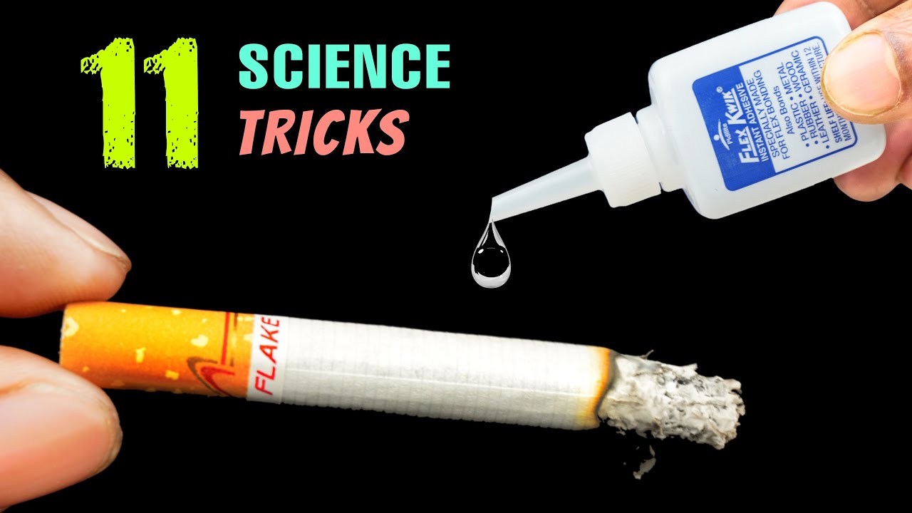 11 Awesome Science Magic Tricks Experiments Youtube
